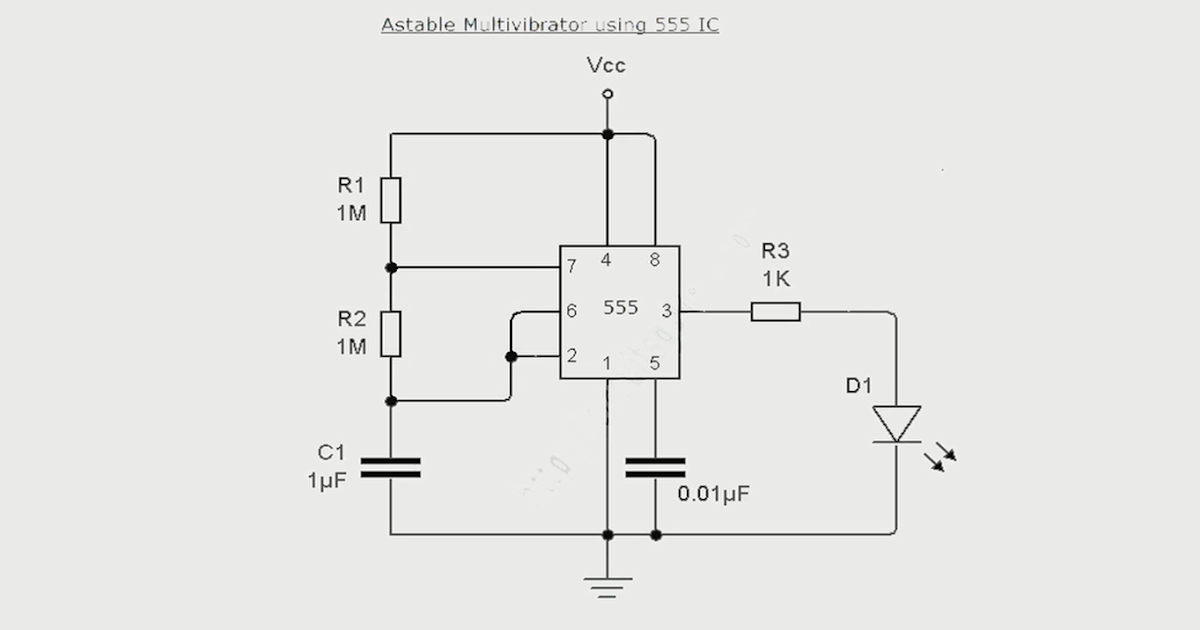 astable multivibrator