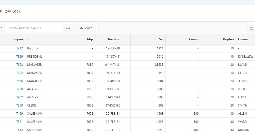 Feed Skill Blog Manual Row Lock For Dml Operation In Oracle Apex 