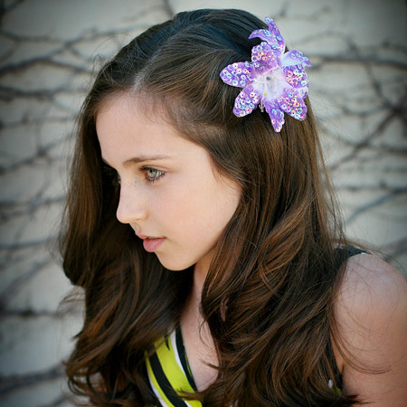 Rapunzel's Hair Clippy: Flower Hair Accessories in Full Bloom at Hair ...