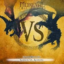 TheCoolStuffBlog: Alduin the World Eater vs Smaug - Who Would Win