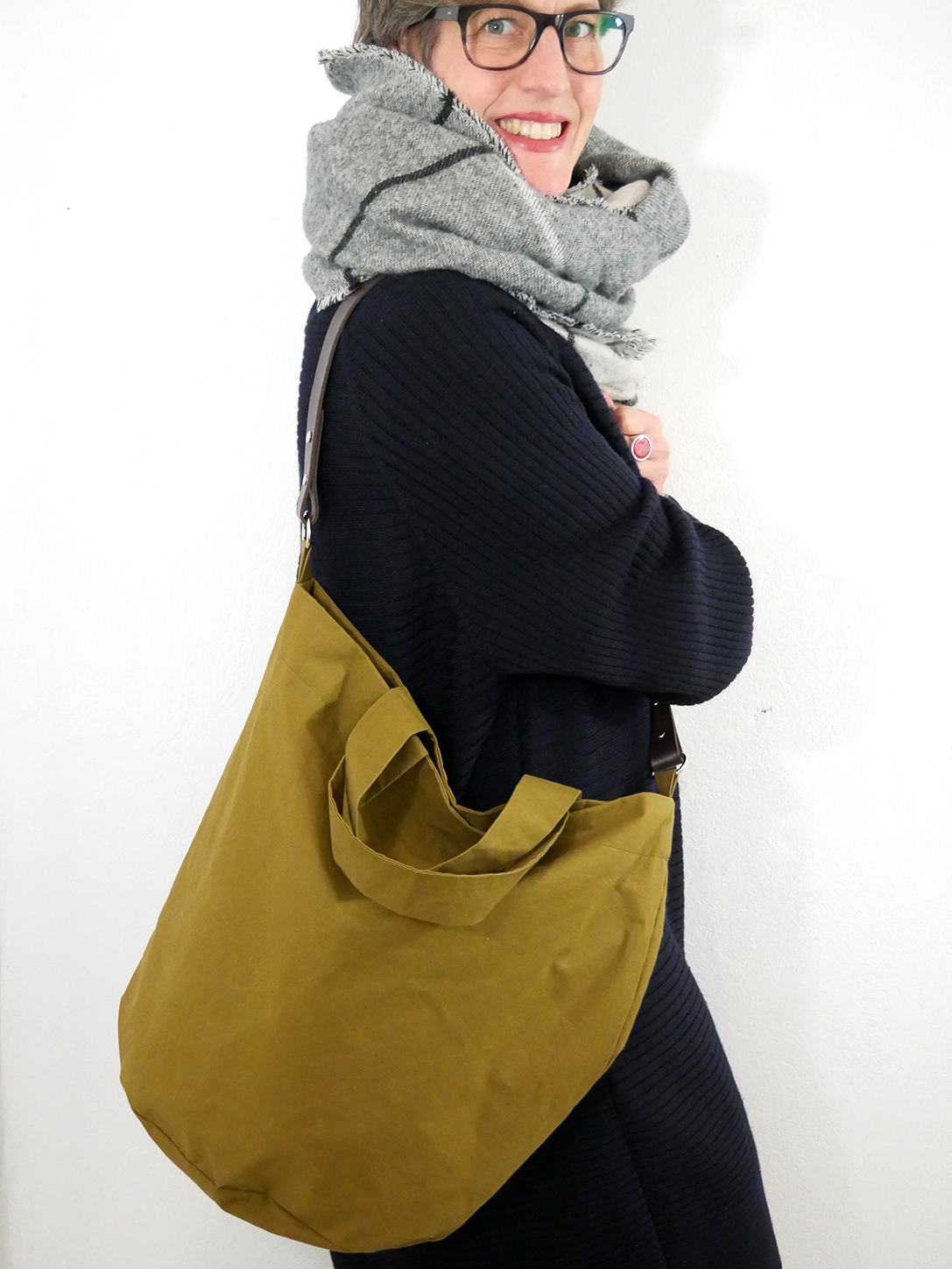 Wenn die Ansprüche steigen... Jack Tar Bag aus Dry Oilskin | 1000STOFF