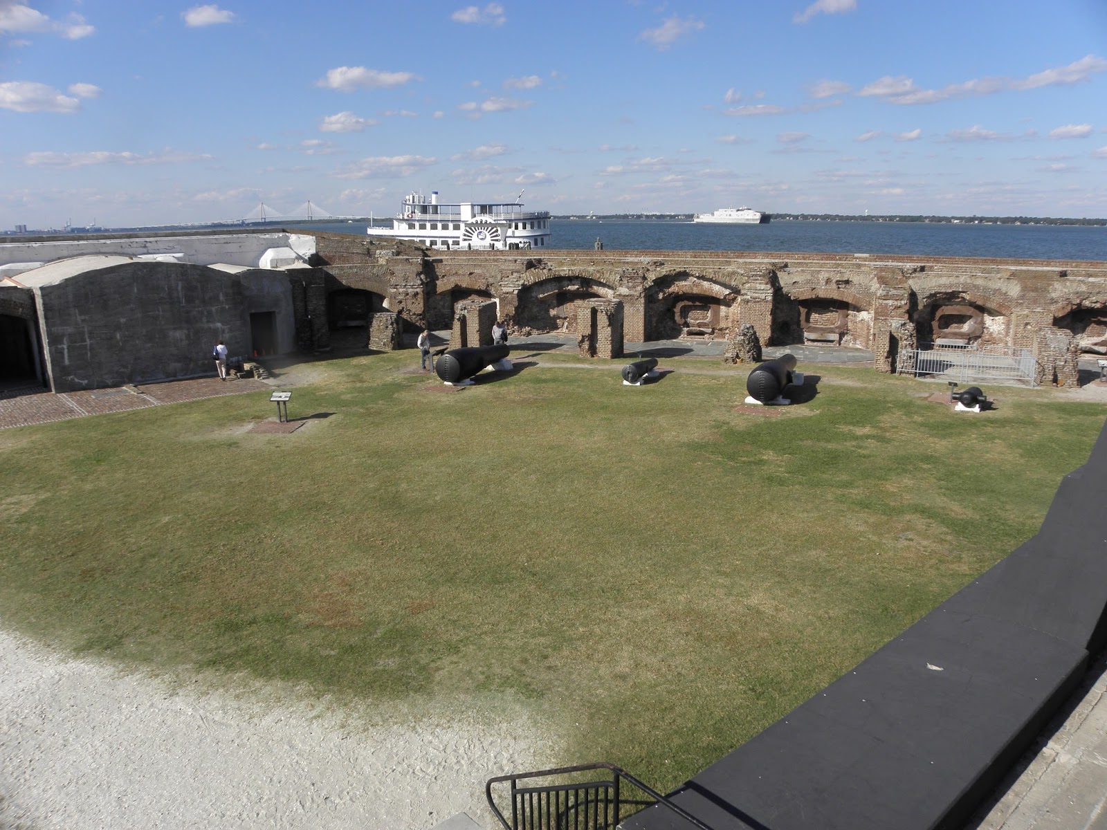 Becky and Lonnie's Permanent Vacation: Fort Sumter National Monument