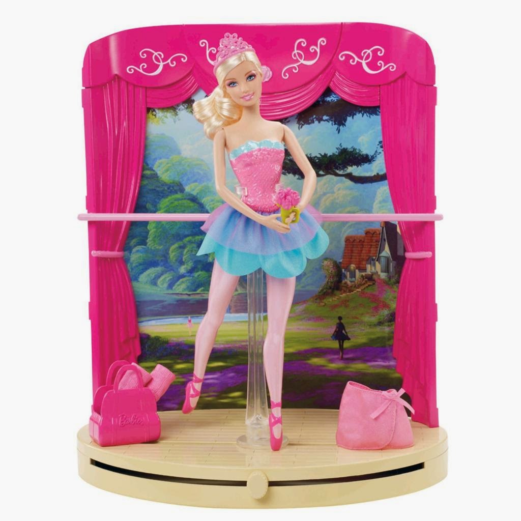 barbie walpaper: Barbie The Pink Shoes Kristyn Farraday Ballet Playset Jpg