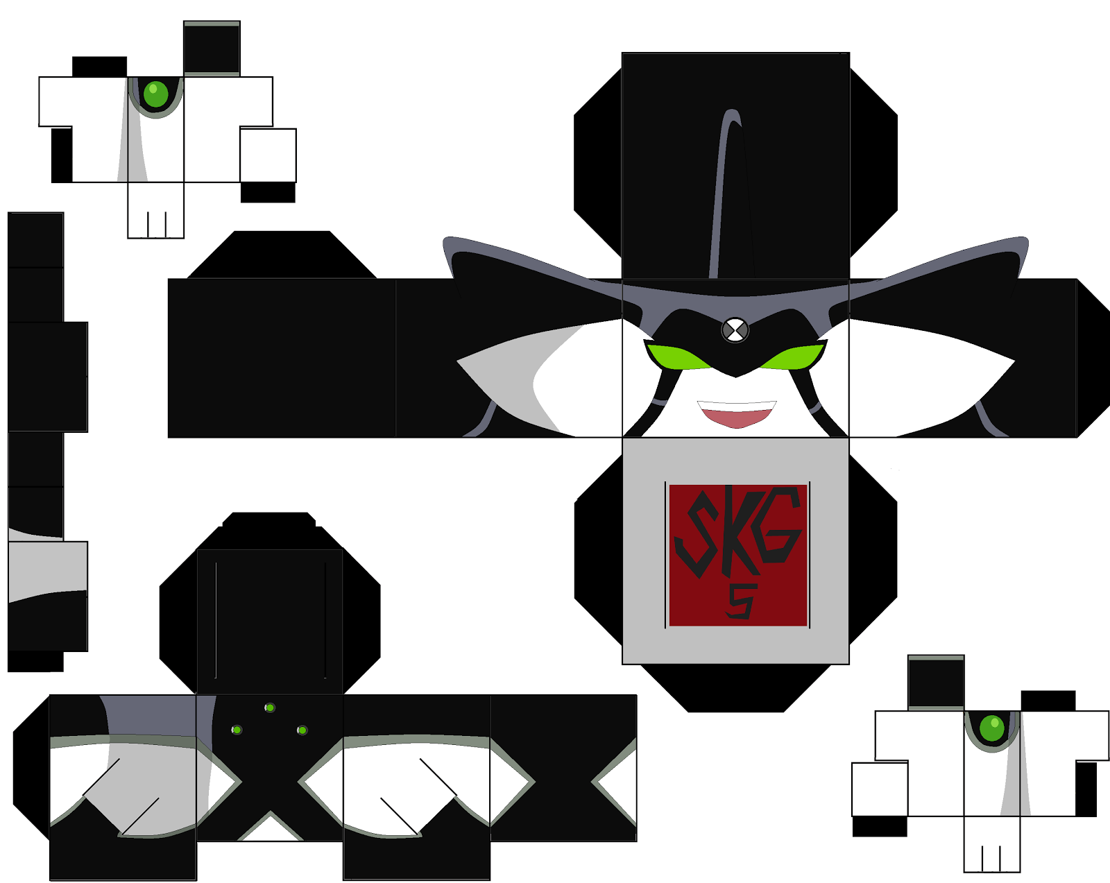 De cubeecraft y algo más: Cubeecraft Ben 10