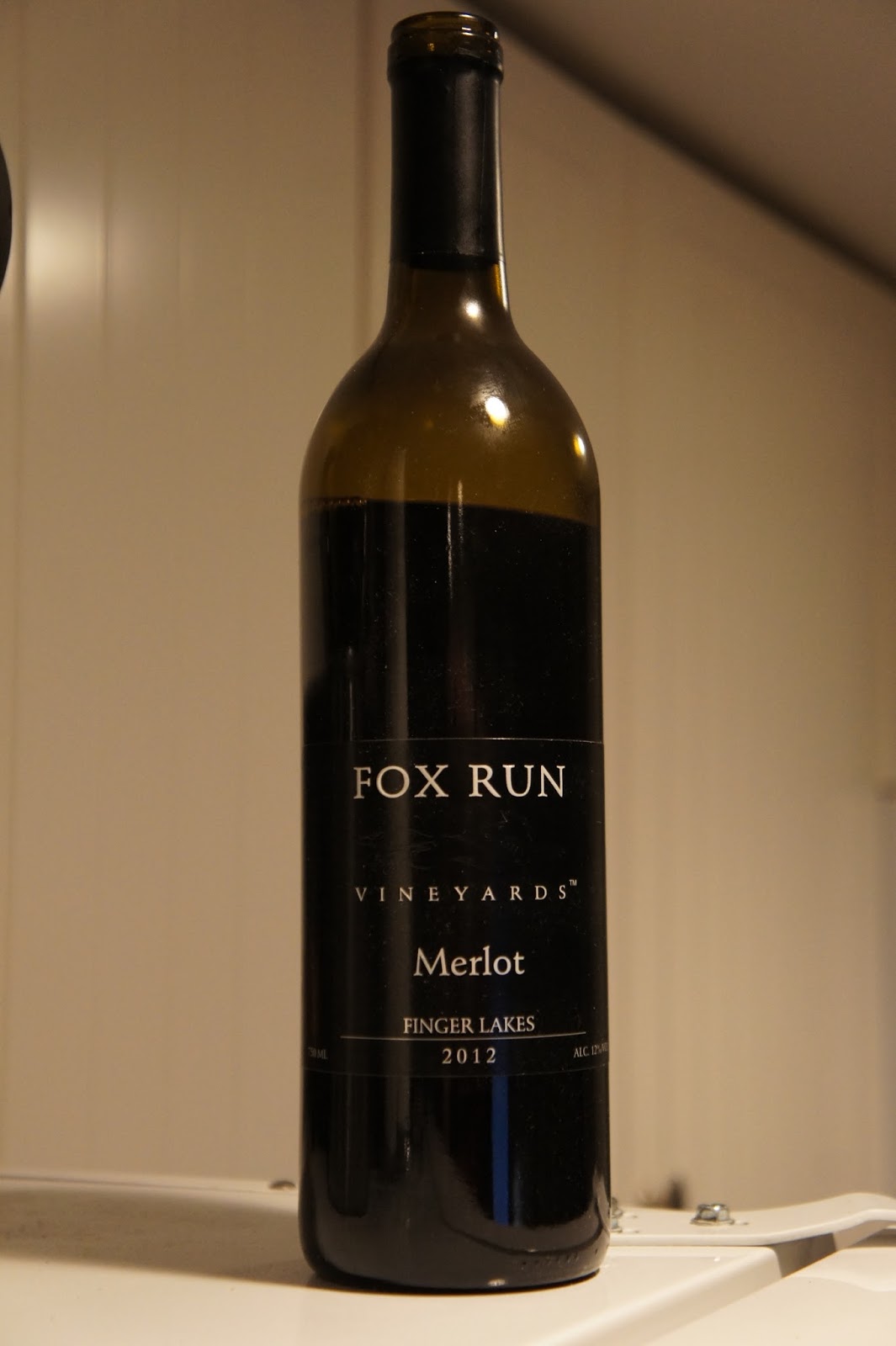 Sip and Puff: Fox Run Vineyards - 2012 merlot (New York)