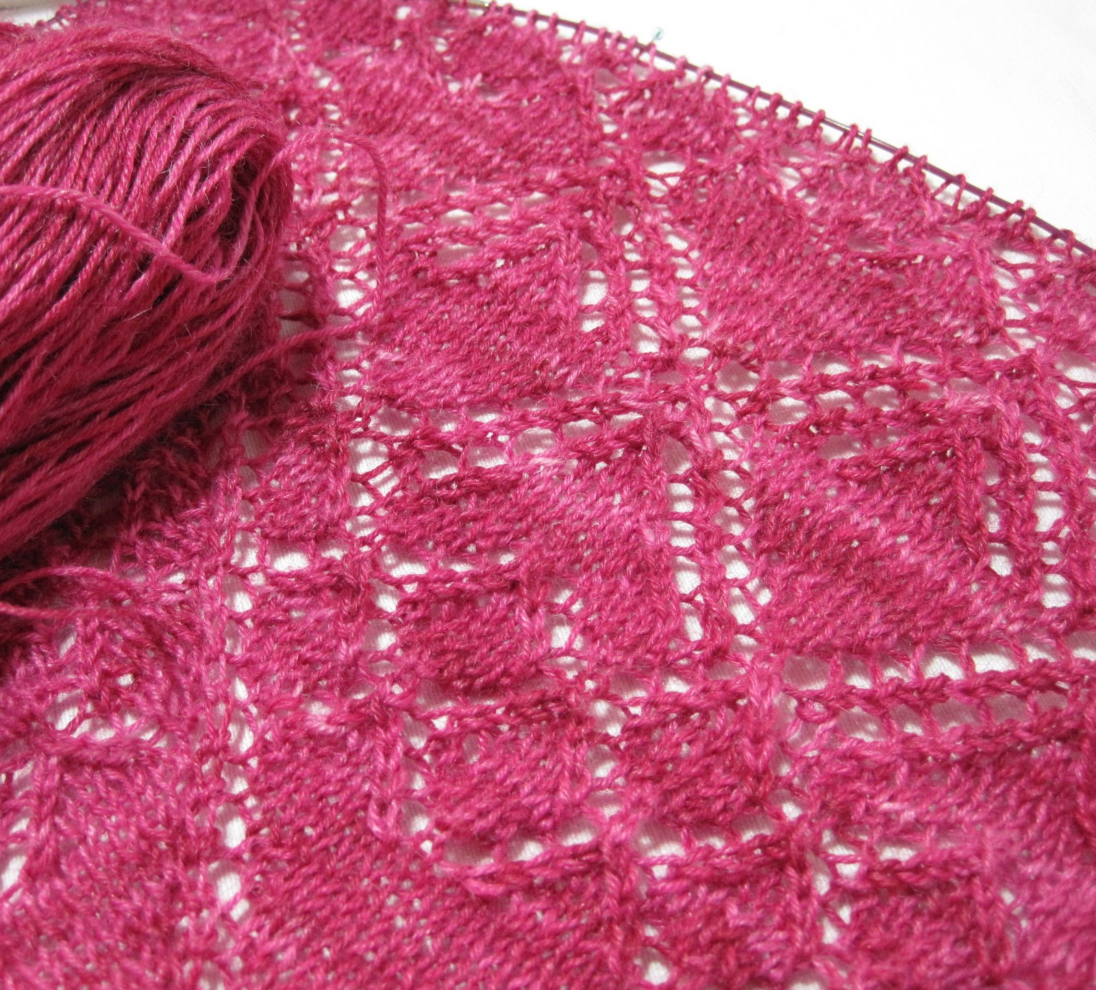 Kuestensocke: Himbeer-Rot