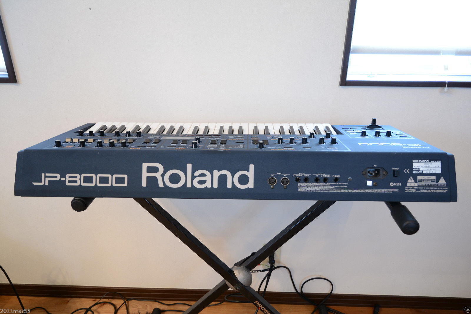 MATRIXSYNTH: Roland JP-8000 Analog Modeling Synthesizer SN AL35541