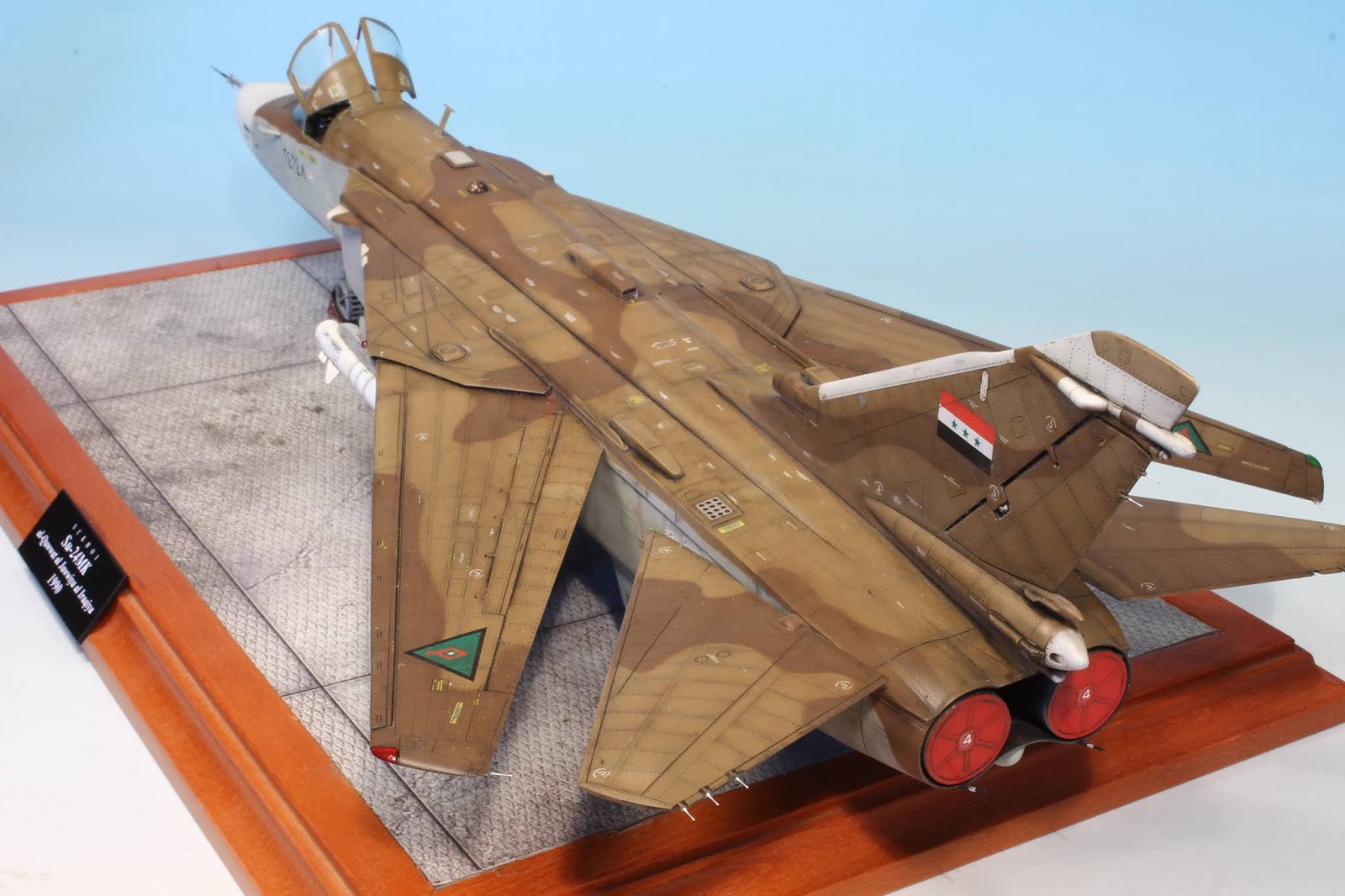 Istvan Michalko's scale models: Sukhoi Su-24MK Fencer-D, IRAQ AF, First ...