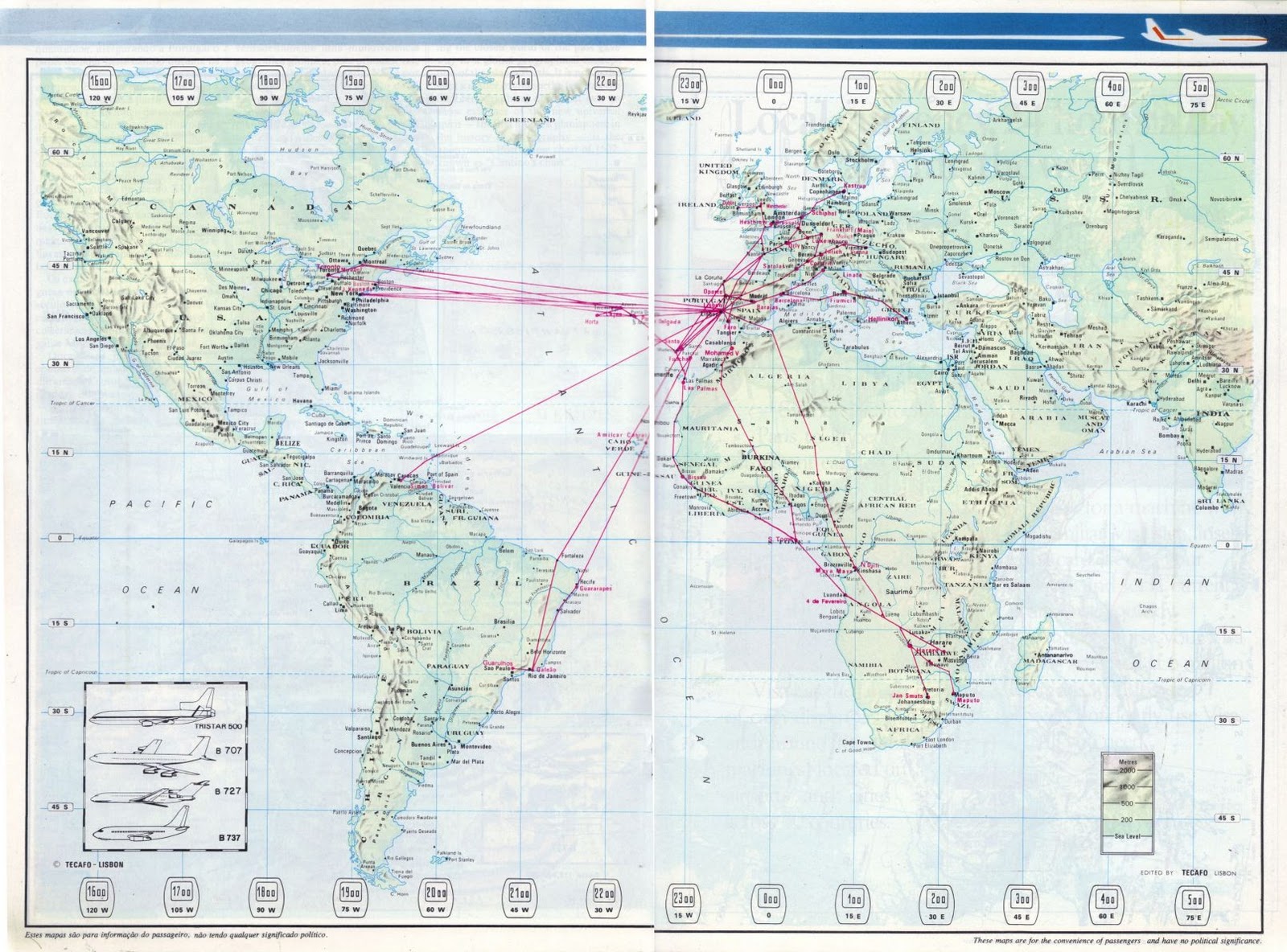 Airline memorabilia: TAP Air Portugal (1988/1989) [completo]
