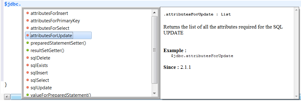 Telosys Tools Blog Telosys Tools Ver 2 1 1 What S New