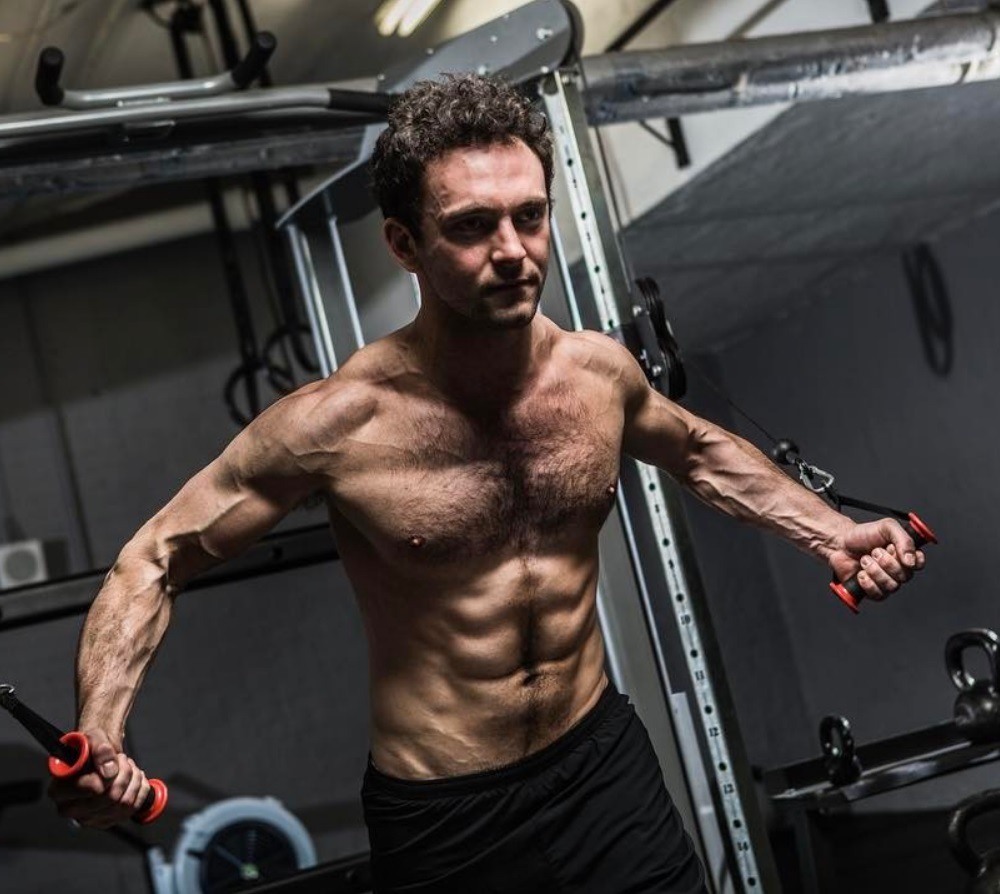 Hot as Hell Celeb Men: George Blagden - [social media]