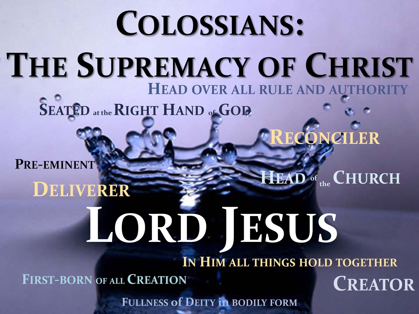 Jesus Rules Over All