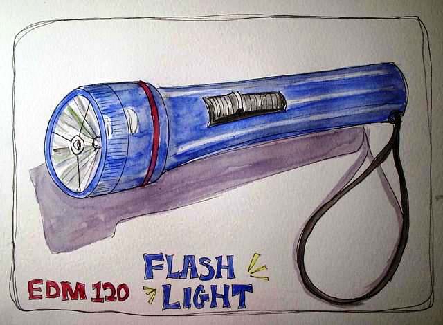 Emma Pod: EDM Challenge #120: Draw a Flashlight