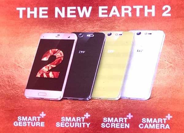 Features and Specifications of LYF Earth 2 (3 GB RAM & 32 GB ROM ...