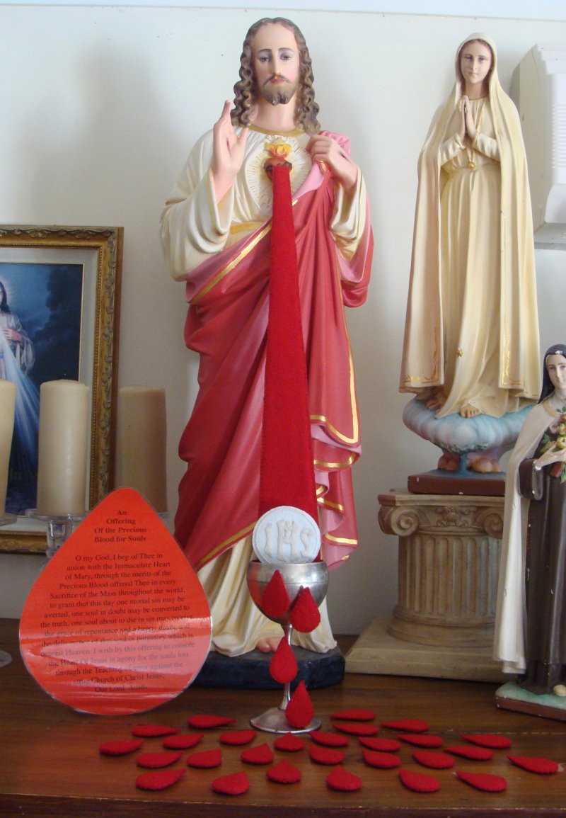 Under Her Starry Mantle: Precious Blood Craft in Felt