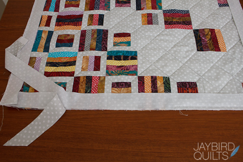 Jaybird Quilts: Single Fold Binding Tutorial