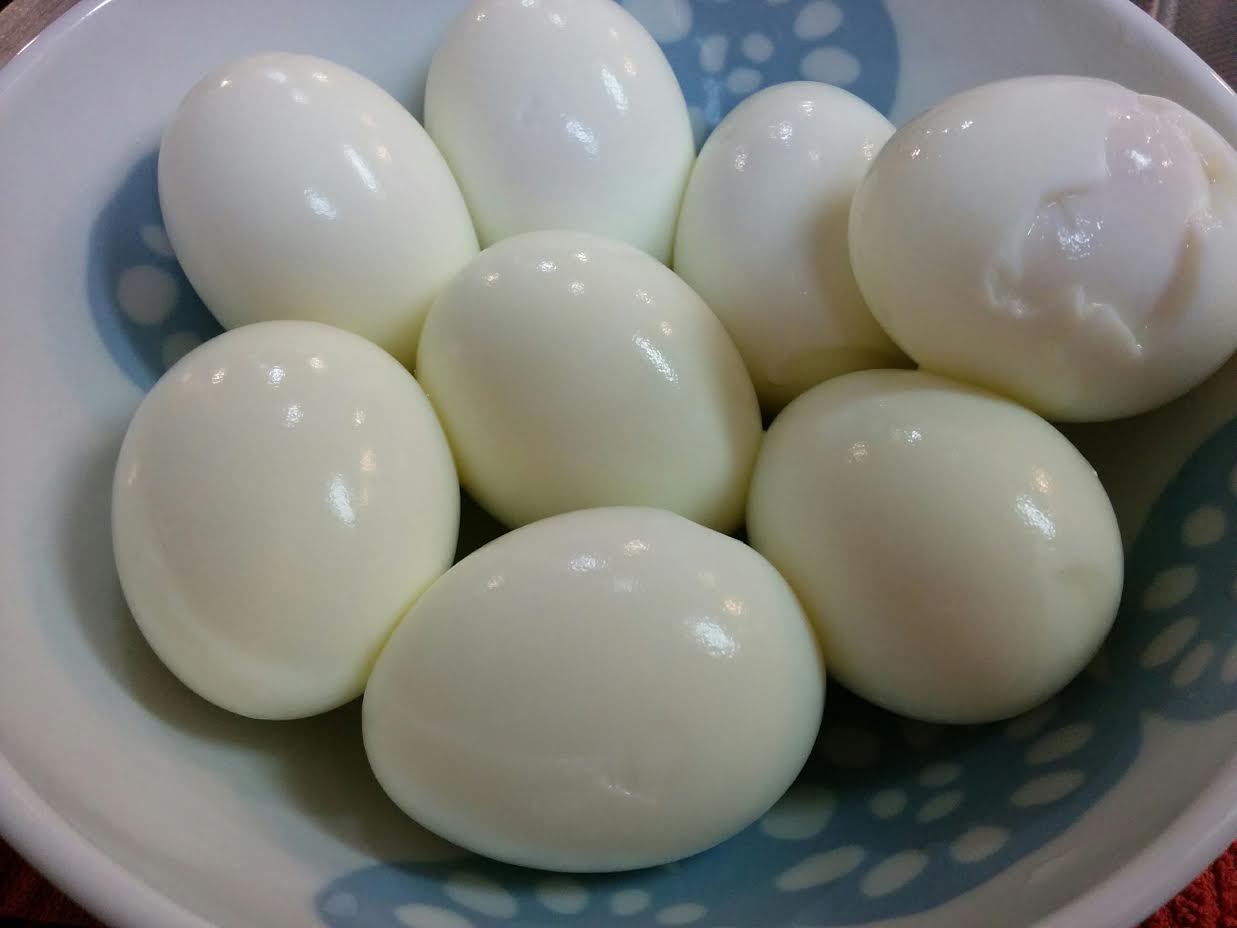 Mamatouille: steamed eggs