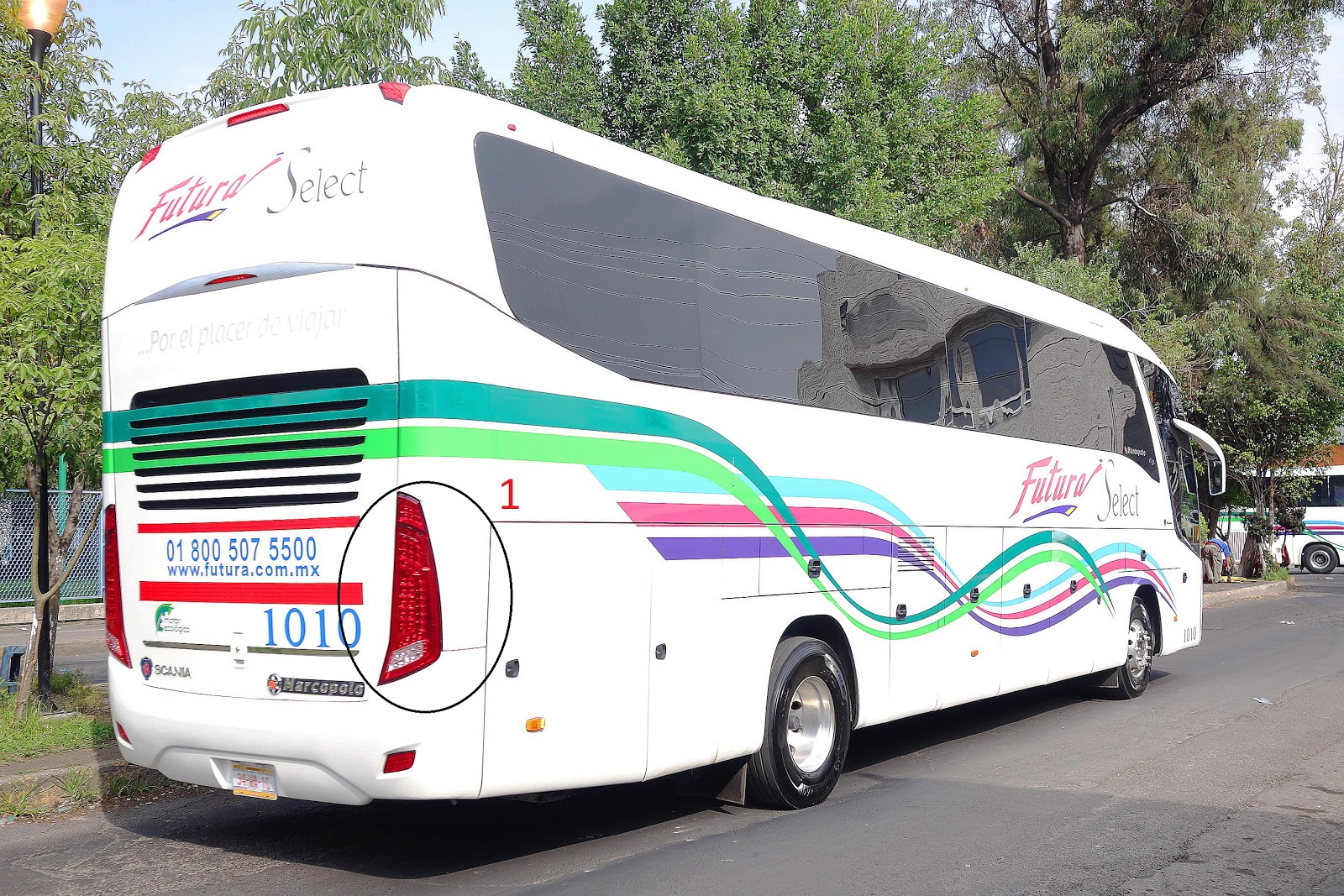 ¿Como identifico un Marcopolo mp120 mx o mp 135 mx?