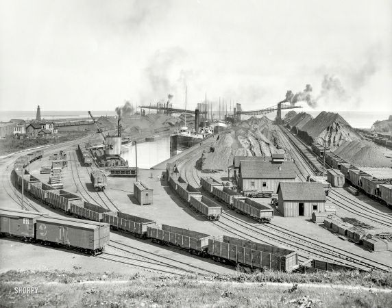 Industrial History: Vintage Railroad Port Facilities