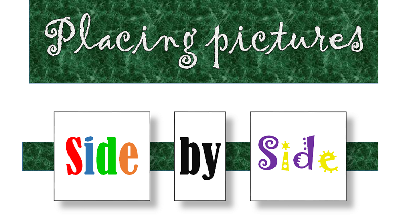Putting pictures side-by-side in a blog post or gadget | Blogger-Hints ...