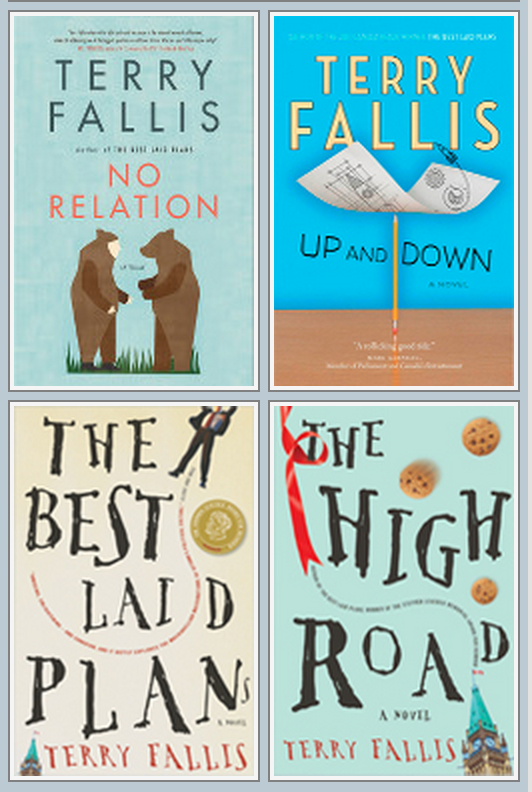 Painting Terry Fallis