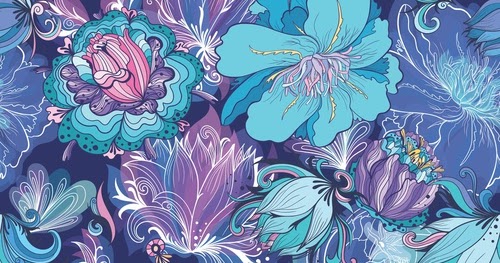 Aloha Body Mind and Soul: Color Therapy with Blue and Tropical Indigo