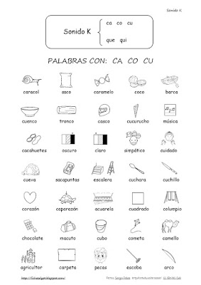 Cositas de AL y PT: Sonido K