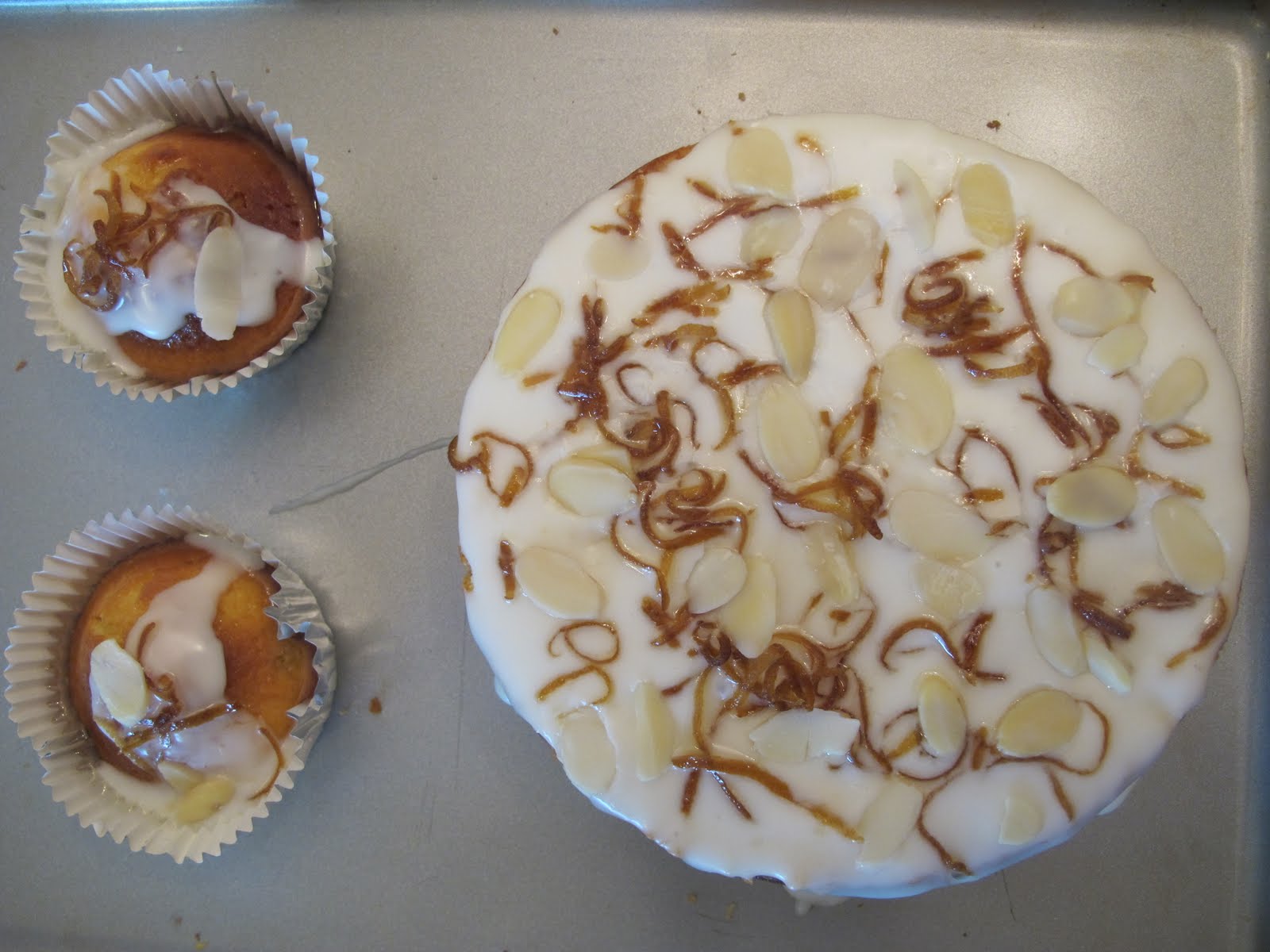 Food & Travel with Maria: Lemon cake with caramelized lemon peel and ...