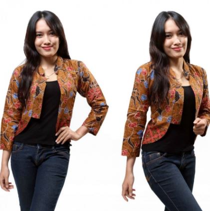 19+ Contoh Model Cardigan Batik Desain Terbaik 2023