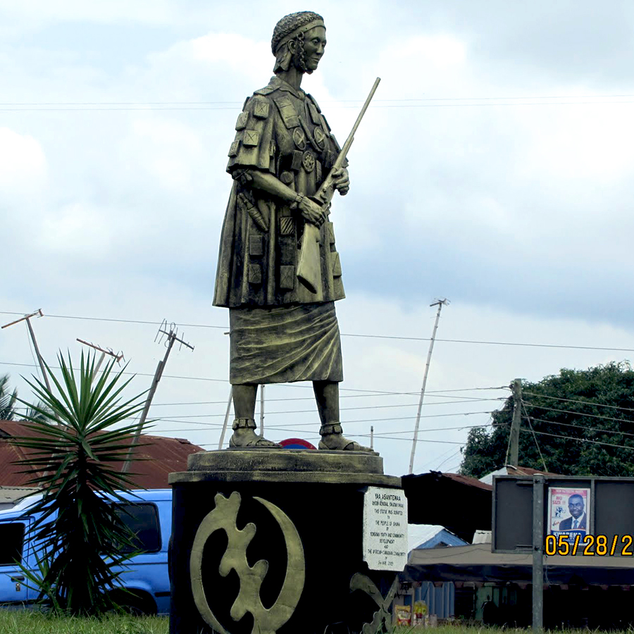 Afro Africa: Yaa´Asantewa, rainha mãe de Ghana (1850 - 1921)