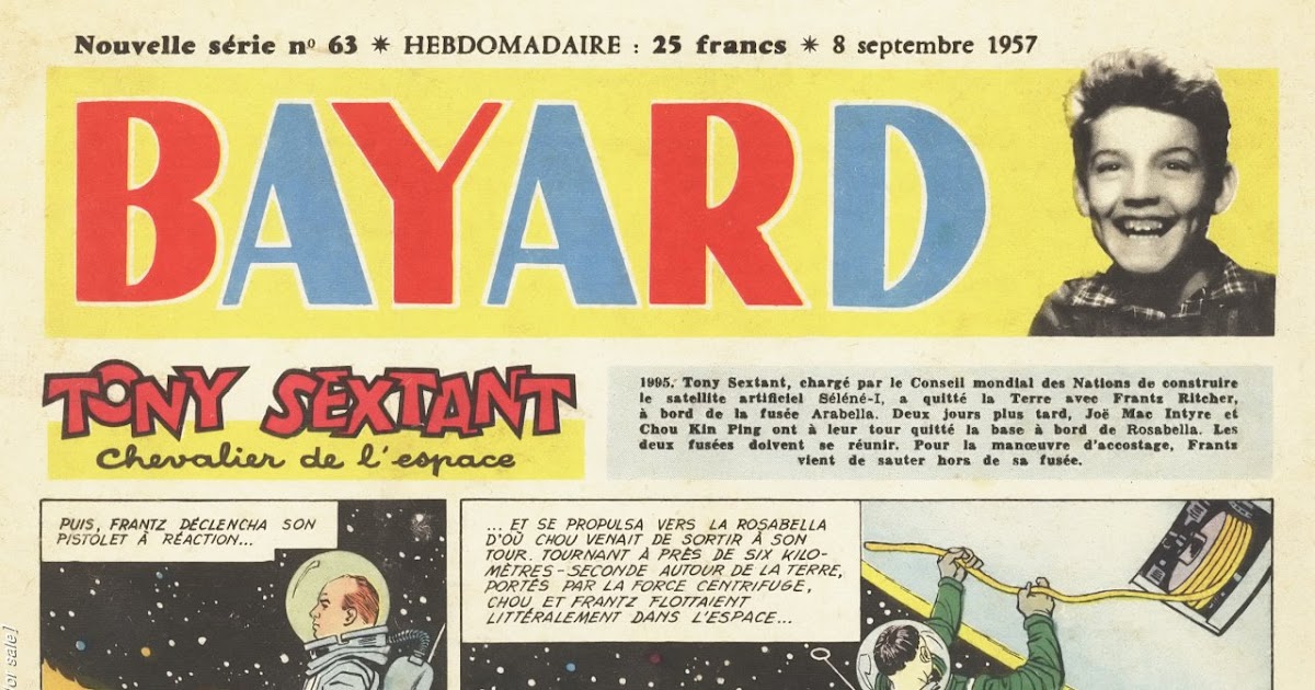 Seulement BD: BAYARD Nouvelle série Nº 63 - 8 septembre 1957