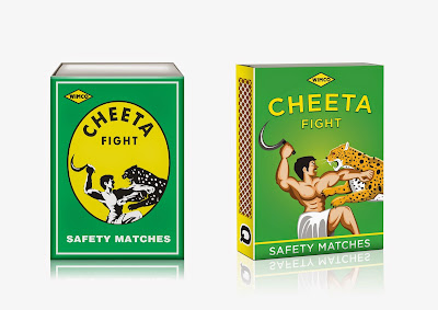 Cheeta Fight Matchbox - New look - Portfolio