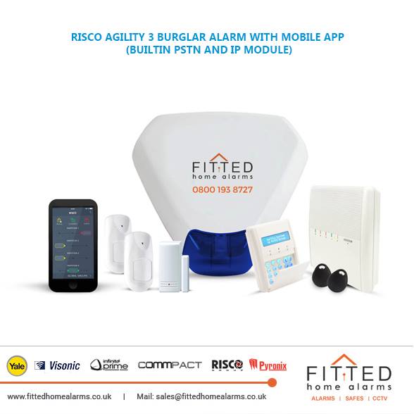 Fitted Home Alarms VisonicPowermaster : August 2017