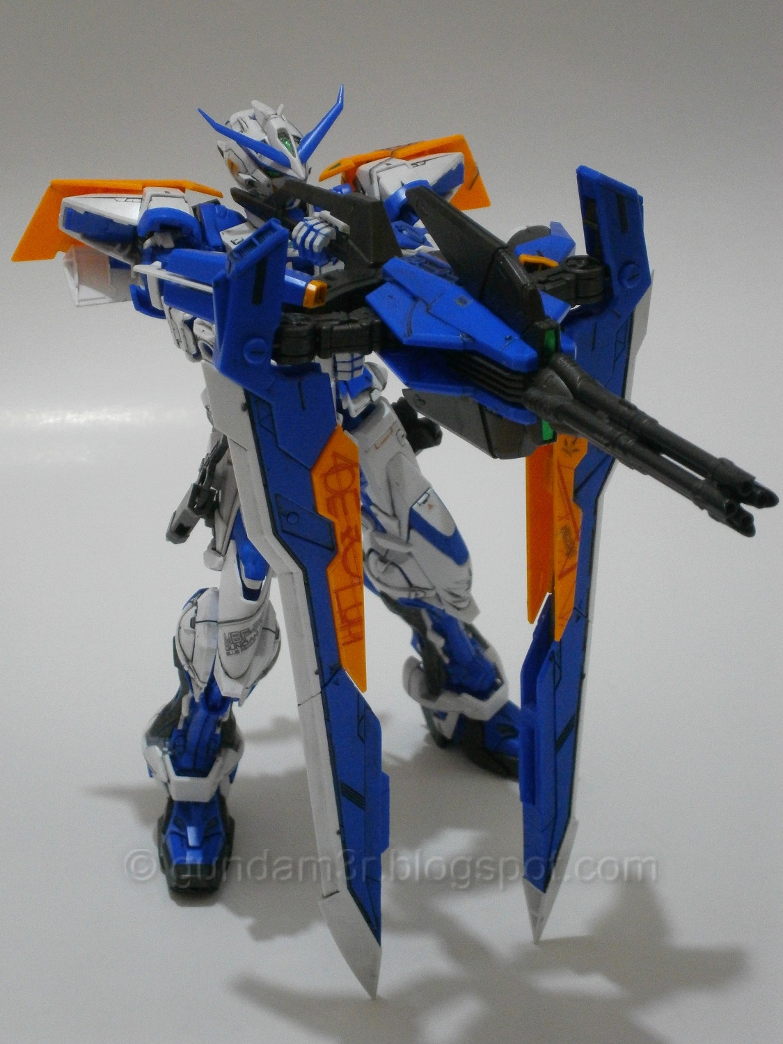 Gundam Astray Blue Frame Second Revise MG Review Part 4