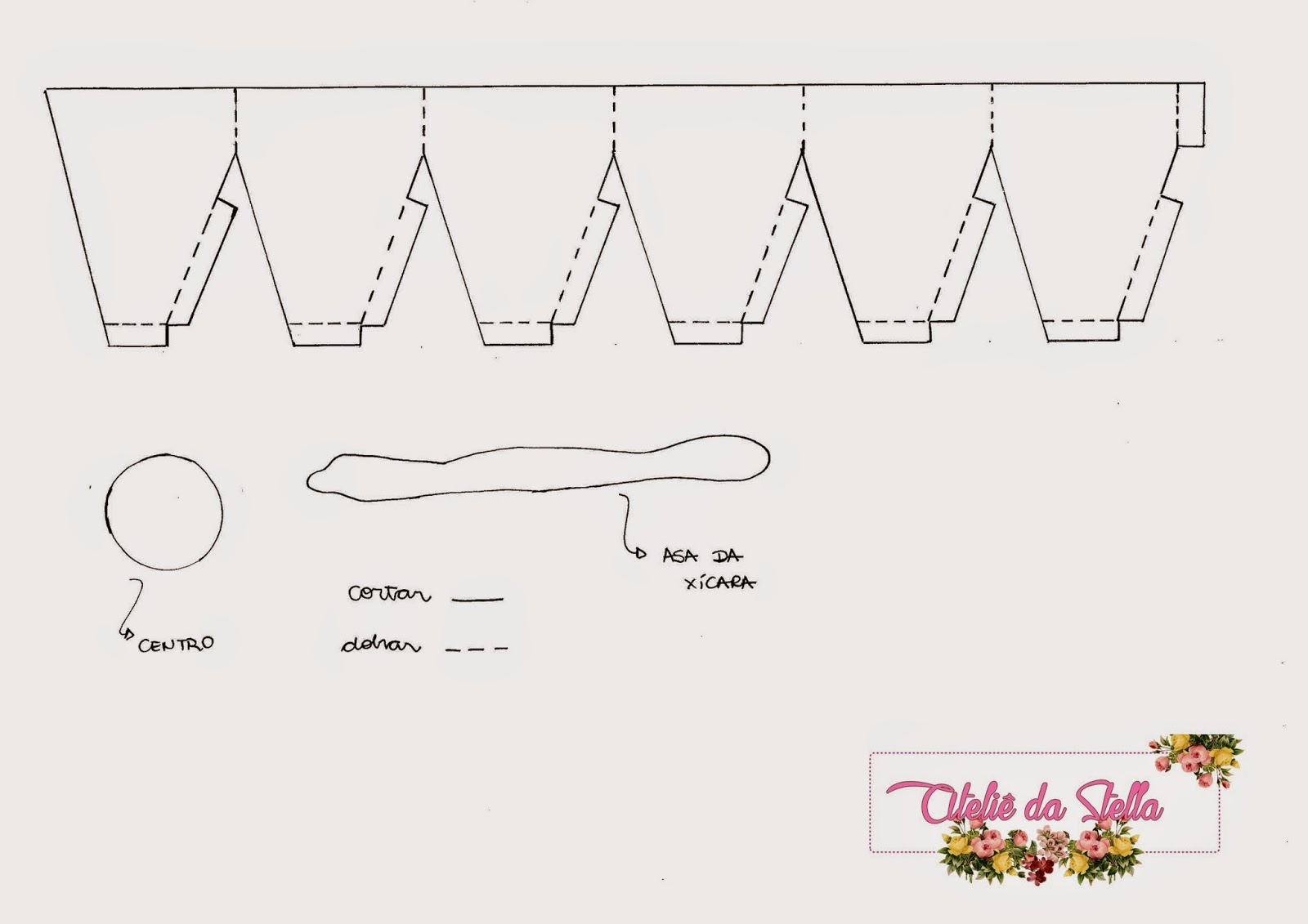 Eu Amo Artesanato: Bule e xícara