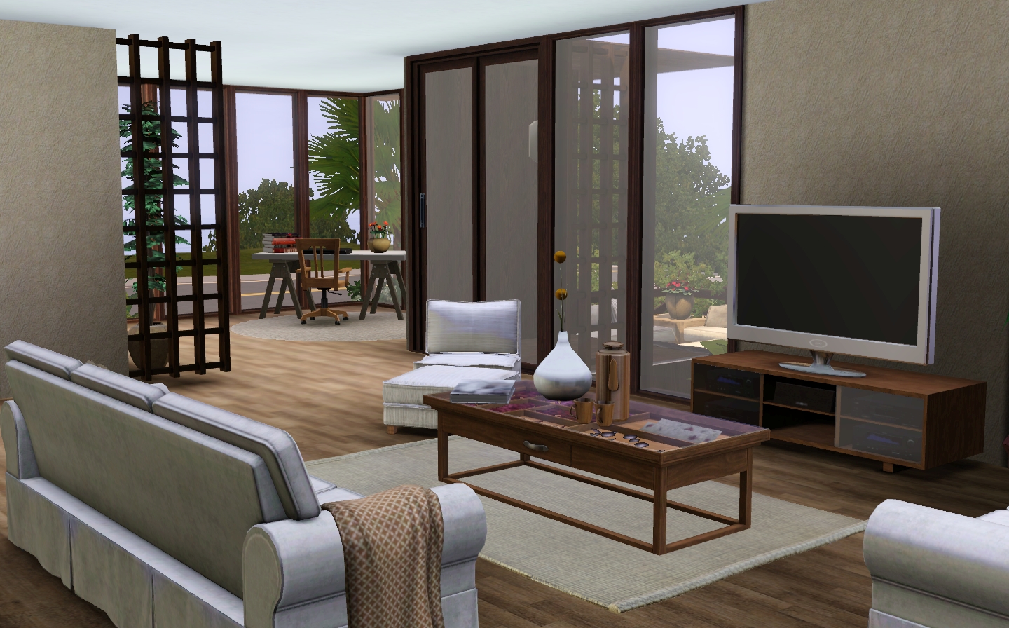 Wooden House - The Sims 3 - Via Sims