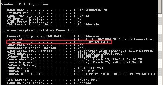 MAC & IP addresses - NETWORKSTIP Networking CCNA,Centos,Ubuntu,Sql,