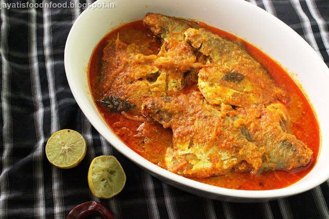 Jayati's Food Journey - Enjoy!!!: Pomfret Fish Curry - Parsi Style