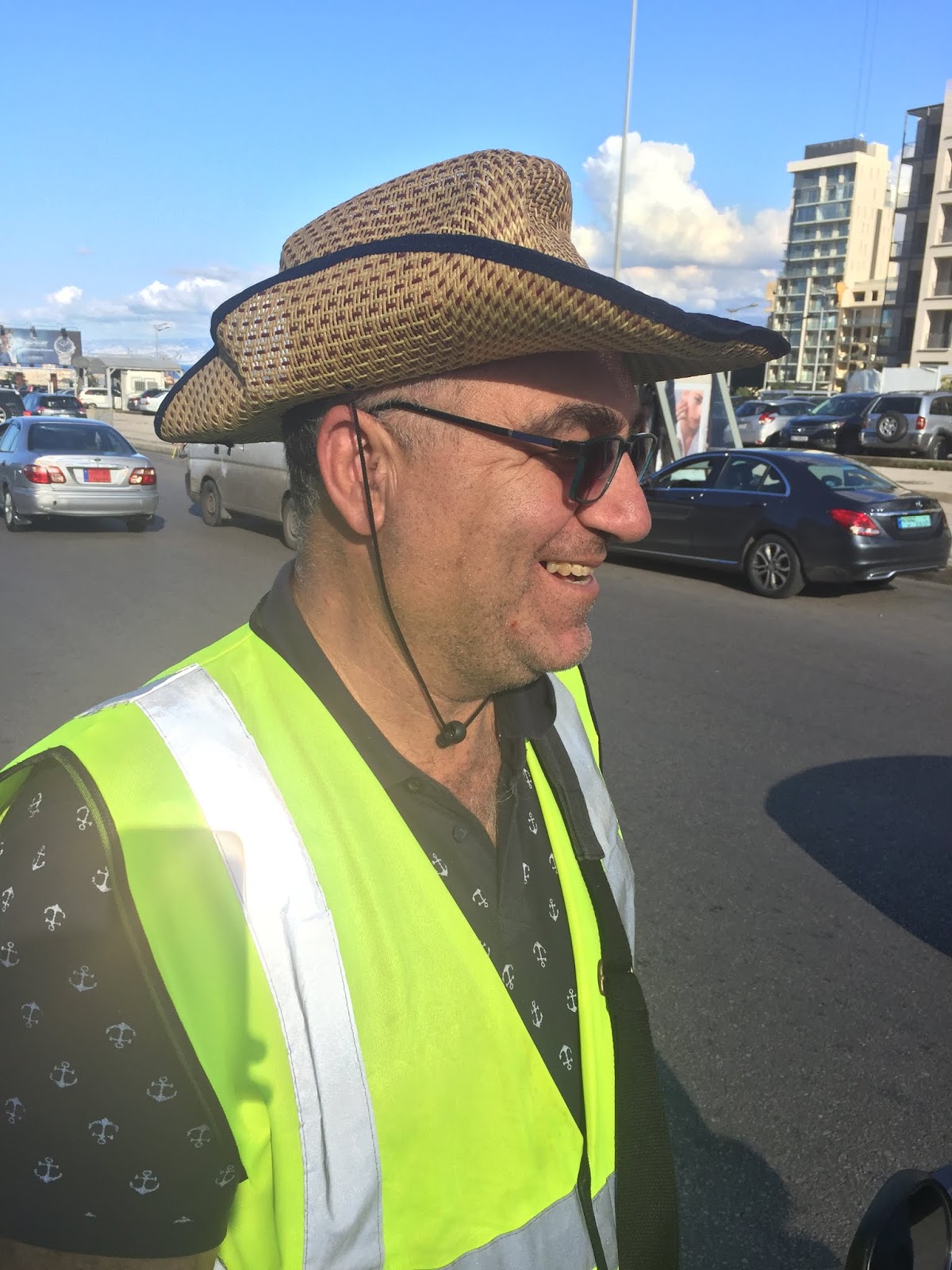 Salah Noureddine a Gilet Jaune made in Lebanon | Tarek Chemaly