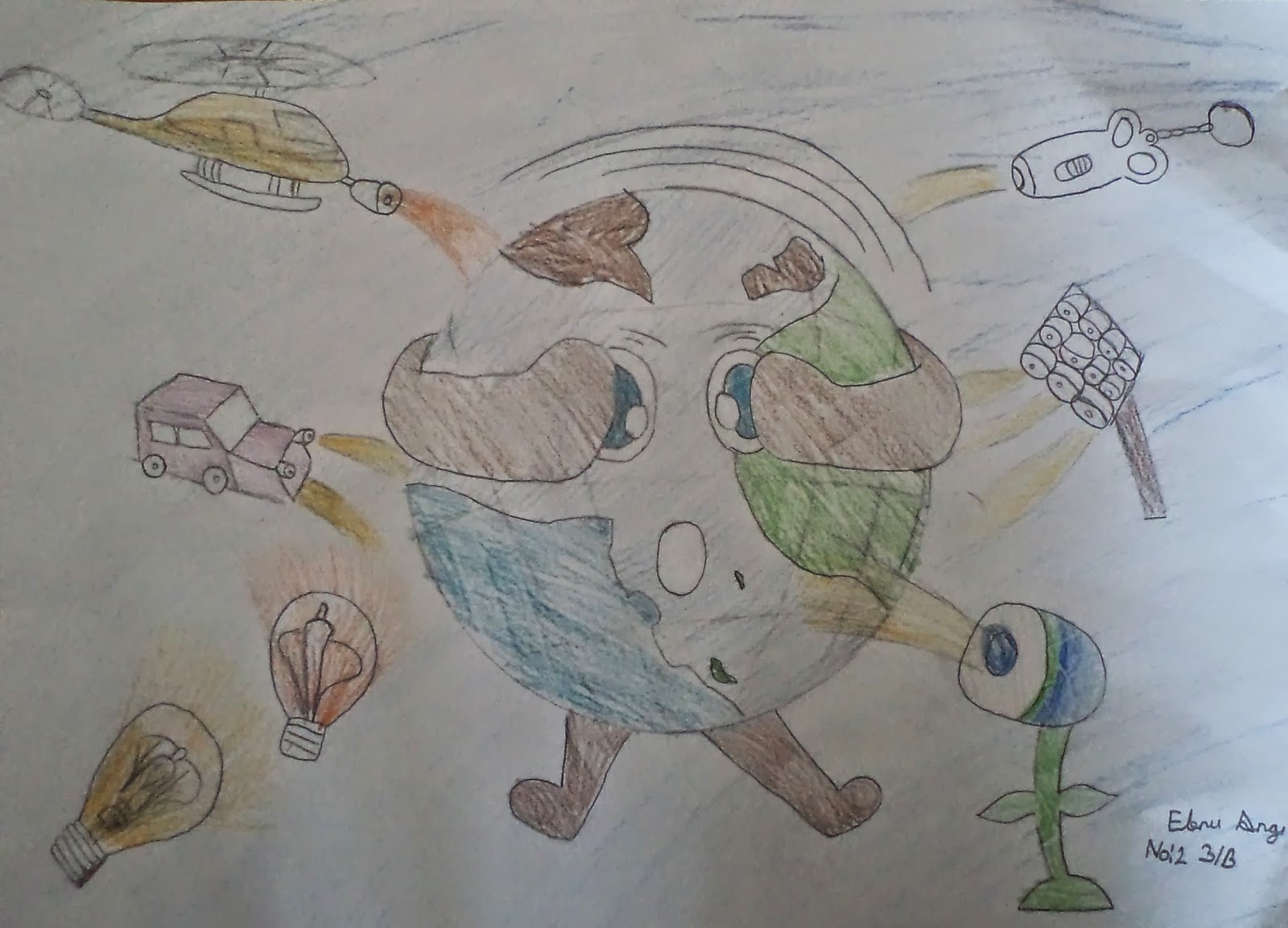 Dive in the Sky: Light Pollution Drawings - Turkey