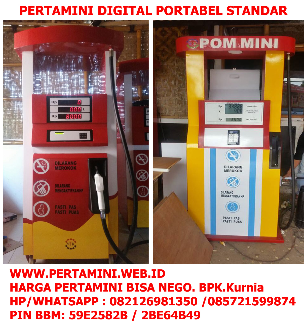 Cara Setting Mesin Pertamini Digital
