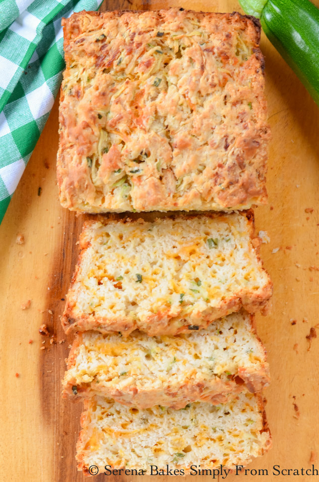 Zucchini Cheddar Cheese Herb Beer Bread | Serena Bakes Simply From Scratch Zucchini Cheddar Cheese Herb Beer Bread | Serena Bakes Simply From Scratch