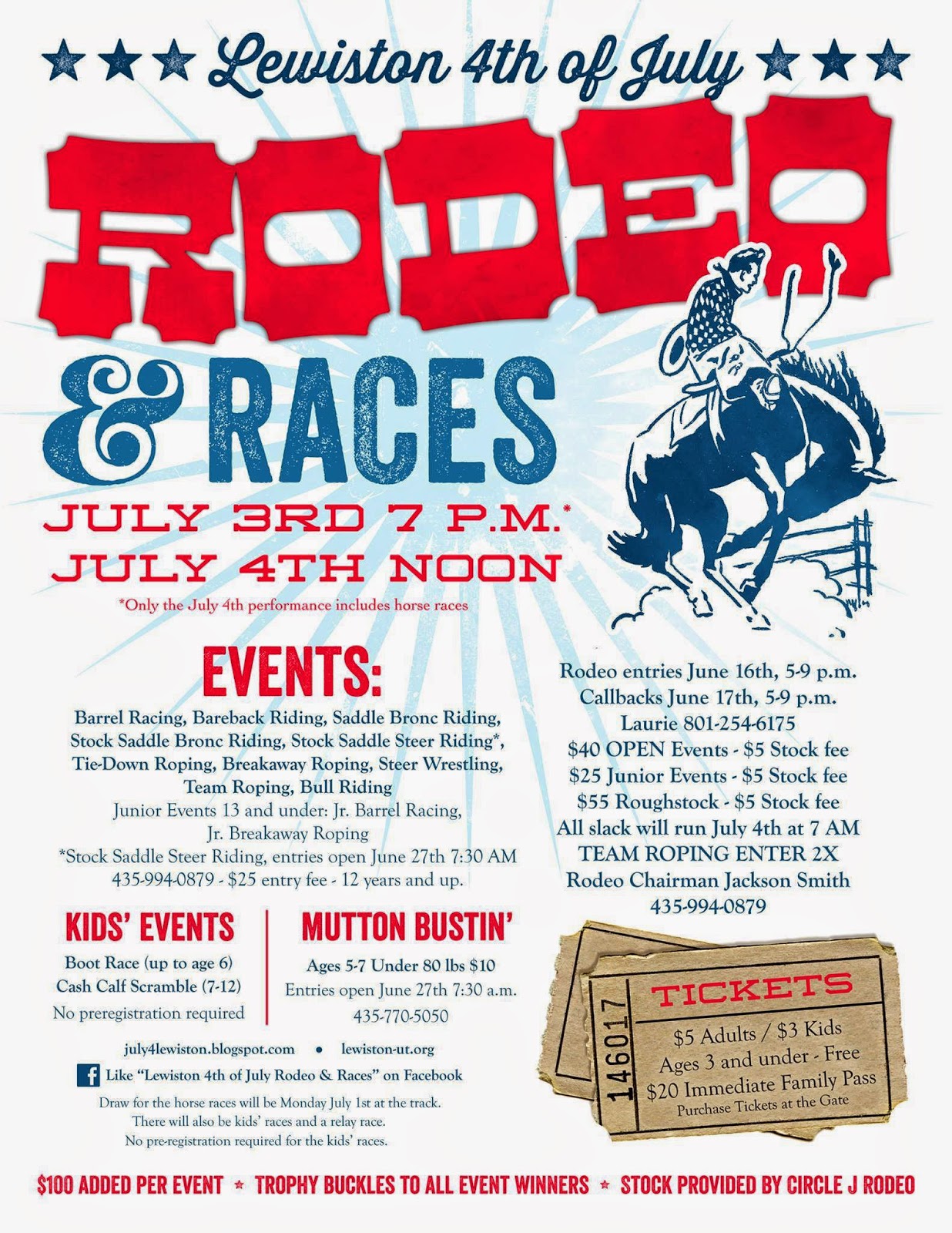 Rodeo Moms Club: Lewiston 4th of July Youth Rodeo