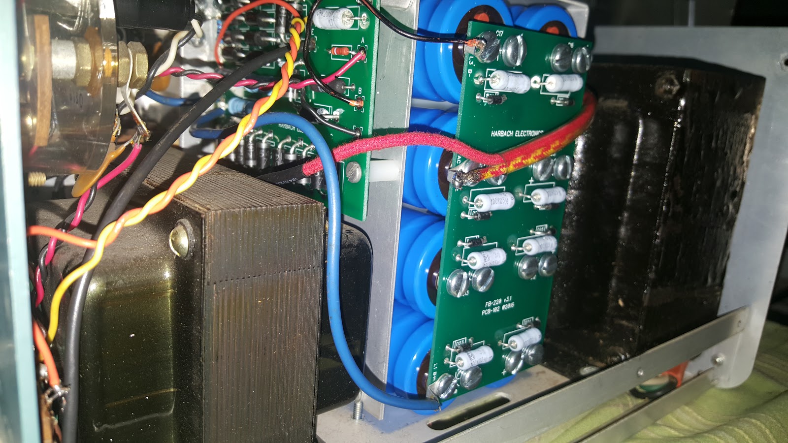 9M2TPT / N6HM / M0HIK: Upgrading my Heathkit SB-221 with Harbach ...