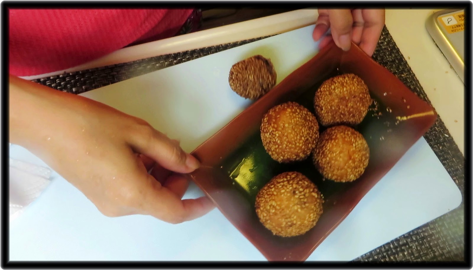 LUWEEH KITCHEN : Sesame Seeds Ball (Pinoy Butse)