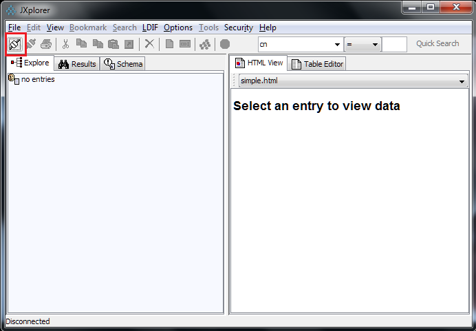 Connecting To Weblogic Server Embedded Ldap With Jexplorer