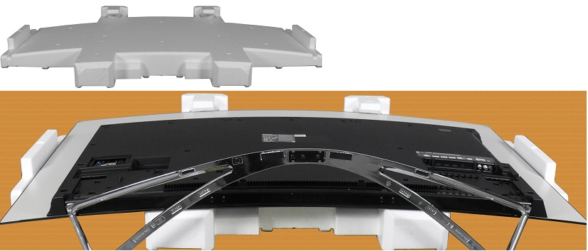 PANASONIC Curved TV - TX 65CZ952B OLED TV - HOW TO REMOVE PEDESTAL ...