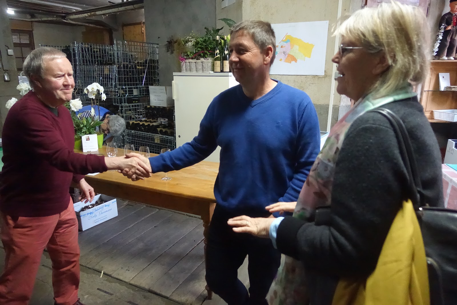 schiller-wine: Cellar Tour and Massive Tasting at Domaine Rolly ...