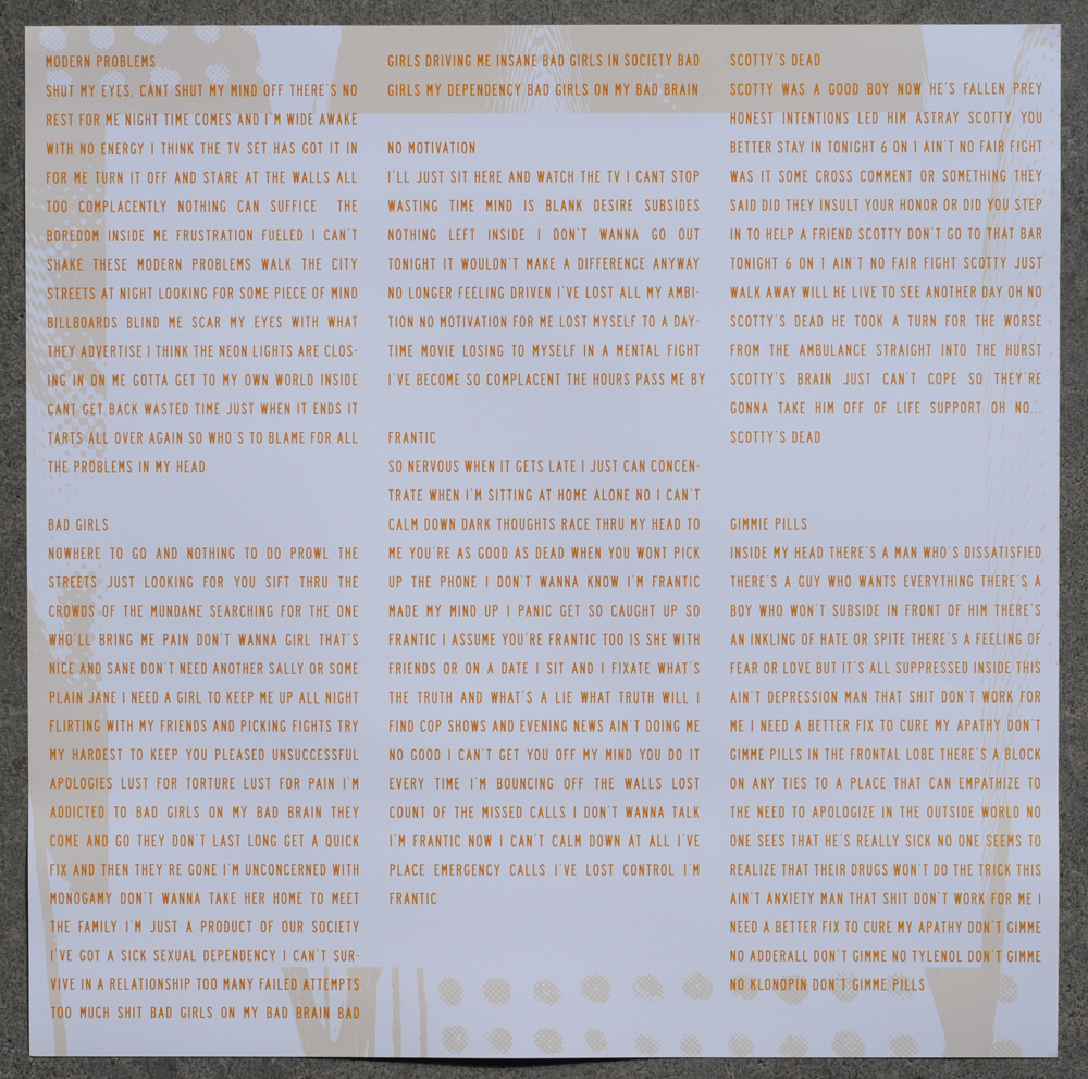 Art 4 Punks!: Broken Patterns - Pattern Interrupt Lp