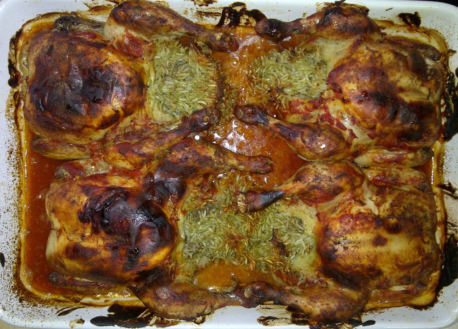 Maryam's Culinary Wonders: 153. Thai Stuffed Roast Chicken